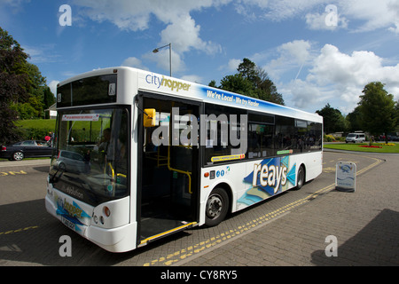 Reays City Hopper Cityhopper bus at Bowness Bay Pier Head Stock Photo ...