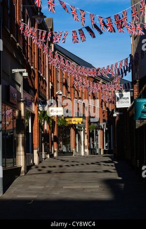 Shops in Silver Street, Durham City, England, UK Stock Photo - Alamy