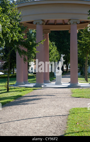Hebe temple at palace gardens Neustrelitz, Germany Stock Photo - Alamy