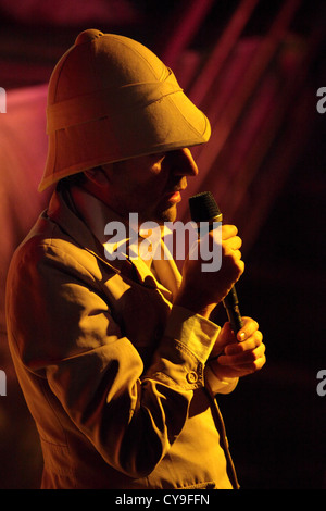 Professor Elemental - well known Steampunk Chap Hop performer Stock ...