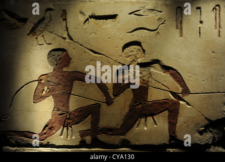 Tomb of Nefermaat and Atet. Chapel of Atet, Lady of the Court. Relief's ...