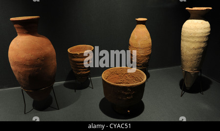 first Intermediate Period, Egyptian tomb statue of a female. Wood. 11th ...