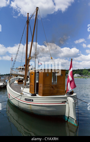 GERDA III, MYSTIC SEAPORT, MYSTIC, CONNECTICUT Stock Photo - Alamy