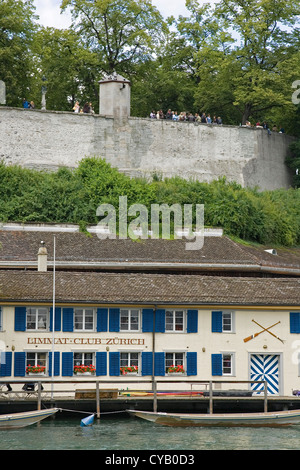 View of fortification of the old town in Dubrovnik, Croatia Stock Photo ...