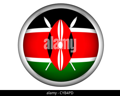 colour, emblem, kenya, illustration, flag, circle, button, national ...