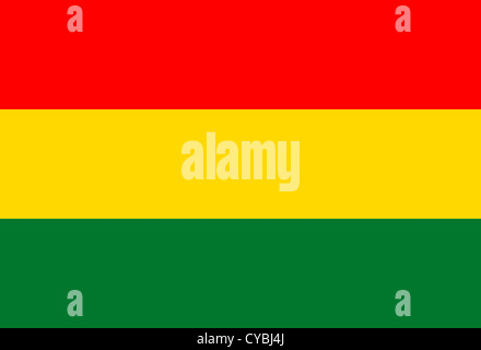 Flag of Bolivia. Bolivian national banner and patriotic symbol ...