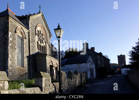 Talgarth town centre , Powys Wales UK Stock Photo - Alamy
