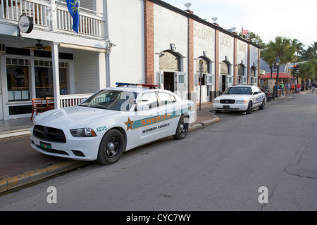 monroe county sheriff patrol squad car key west florida usa Stock Photo ...