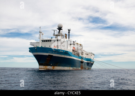 CGG Alizé seismic vessel towing streamers seismic cables looking for ...