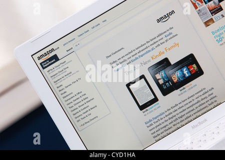 amazon UK online shopping web page Stock Photo: 31040284 - Alamy