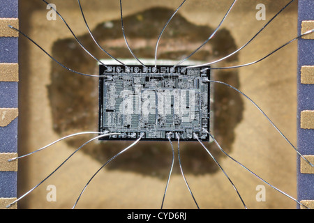 Hard disk drive silicon chip integrated circuits, chips with connecting ...