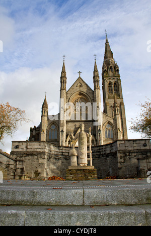 Ireland, Monaghan, St Macartan's Cathedral exterior facade Stock Photo ...