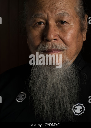 Japanese Iaido Master Hamamoto Sensei in Okinawa, Japan Stock Photo - Alamy