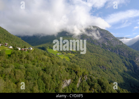 Nærøydalen valley Stalheim Norway Stock Photo - Alamy