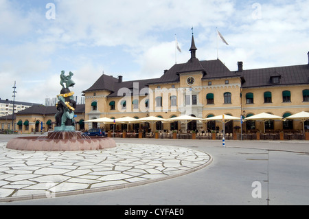 Uppsala train station sweden swedish public building buildings railway ...