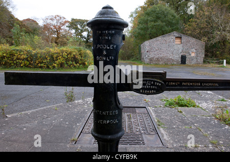 Platform weighing scales made by Henry Pooley and Son Ltd., of ...