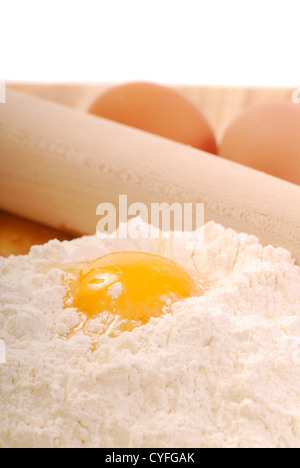 fresh wheat cookies made of white wheat flour on the table, several ...