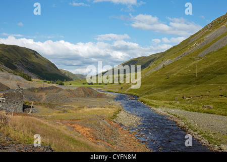 Cwmystwyth old Industrial Lead mines, Mid Wales, UK Stock Photo - Alamy