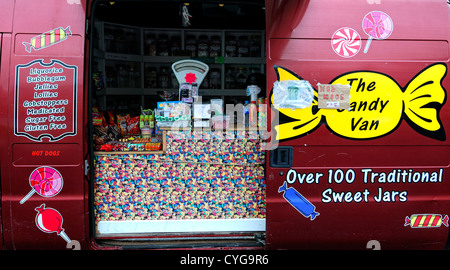 Mobile sweet shop Stock Photo - Alamy