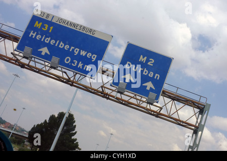 M2 Traffic, Johannesburg, South Africa Stock Photo - Alamy
