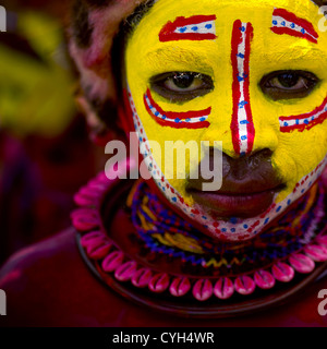 A ceremonial Huli wig/headdress, Tari Valley, Papua New Guinea Stock ...
