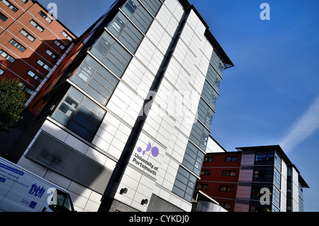 Exterior of Portsmouth University, Portsmouth, Hampshire, UK Stock ...
