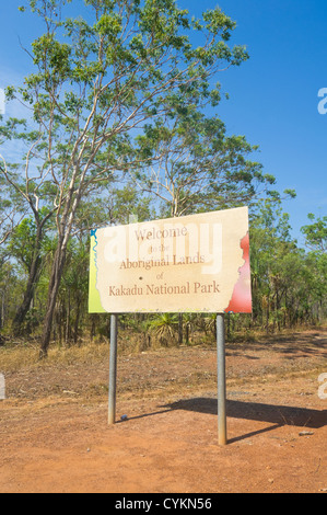 Welcome to Northern Territory Sign Stock Photo - Alamy