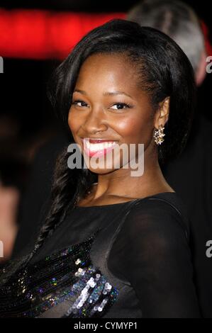 Jamelia attends World Premiere of Gambit on 07/11/2012 at The Empire ...
