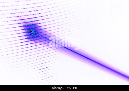 Diffraction of Laser Beam Stock Photo - Alamy