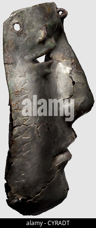 A Roman Kalkriese type mask from a cavalry helmet probably of Weiler ...