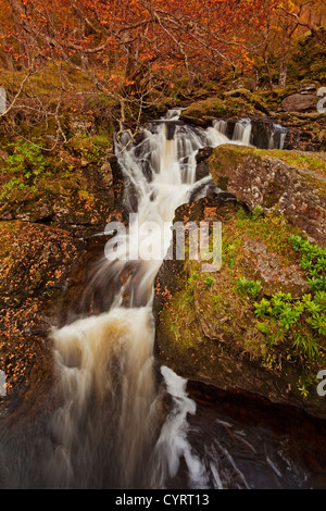 Arklet Falls , Inversnaid, Loch Lomond, Scotland, Europe Stock Photo ...