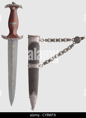 An SA high leader's honour dagger model 1938 with chain hanger,Maker ...