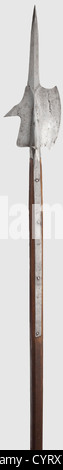 A Swiss sempach-type halberd, 17th century. Sturdy spear point with ...