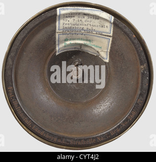 Adolf Hitler,a nightstand lamp from his cell Nr.7 in Landsberg 1923/24 ...