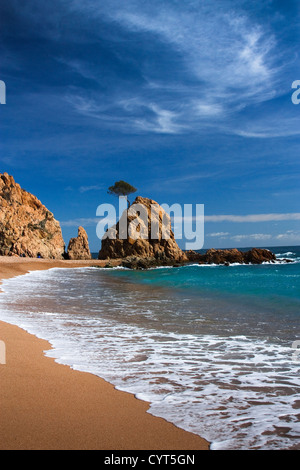 Banyeres de Ses Dones beach. Tossa de Mar (Costa Brava). La Selva ...