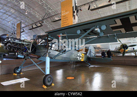 Fieseler Fi-156 Storch at the Flying legends Airshow, Imperial War ...