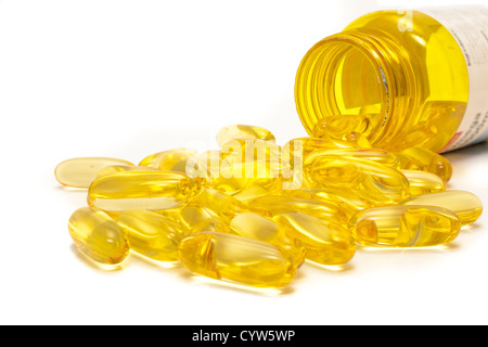 pills tablets from bottle isolated medicine medical concept Stock Photo ...