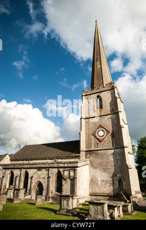 St Mary's Norman church, dating back to the late 11th century, famous ...