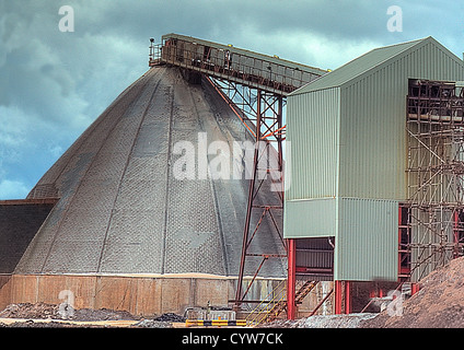 Salt Union, Winsford Rock salt mine in Winsford Cheshire UK Stock Photo ...