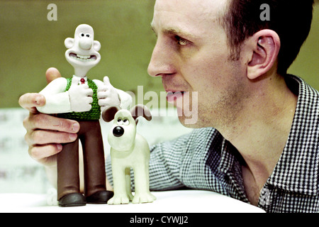 Steve Box key character animator at Aardman Animation pictured with ...