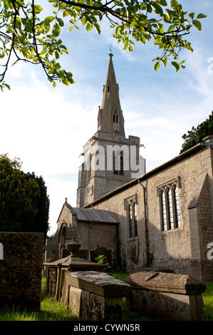 St. Mary`s Church, North Witham, Lincolnshire, England, UK Stock Photo ...