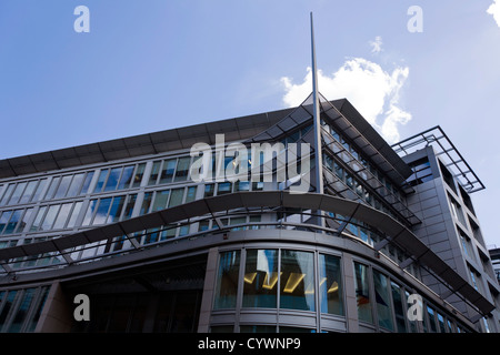 New glass iron buildings in the City district in London Stock Photo - Alamy