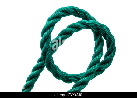 circle white rope on green grass lawn Stock Photo - Alamy
