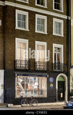 Heywood Hill antiquarian bookshop, 10 Curzon Steet, Mayfair, London ...