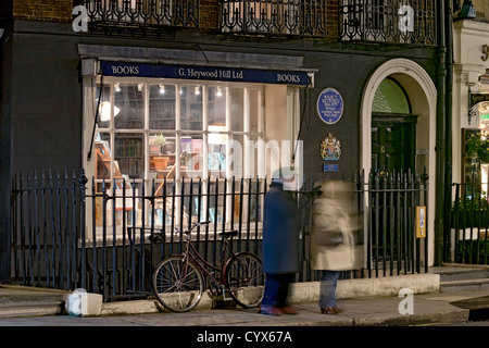 Heywood Hill antiquarian bookshop, 10 Curzon Steet, Mayfair, London ...