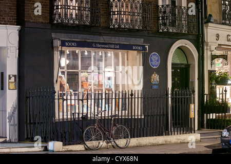 Heywood Hill antiquarian bookshop, 10 Curzon Steet, Mayfair, London ...