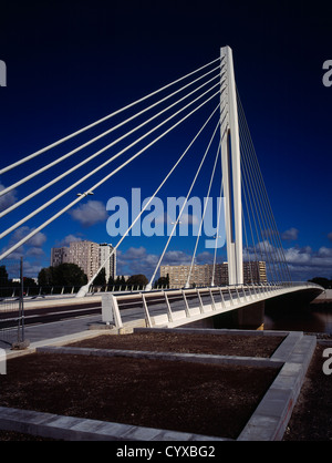 Europe France Eric Tabarly bridge spanning the Loire to Nantes Stock ...
