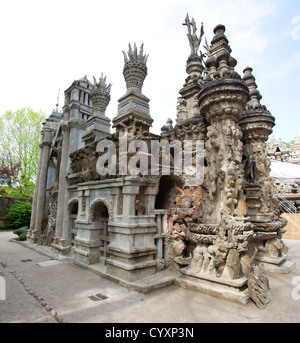 Hauterives. Palais ideal built by Postman Ferdinand Cheval naive art ...