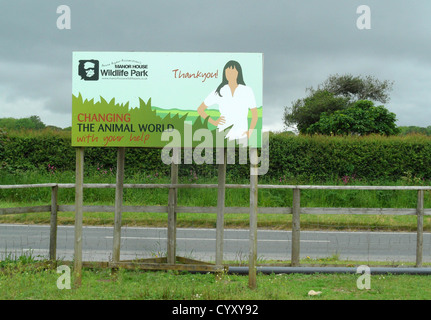 TV presenter Anna Ryder Richardson's Manor House Wildlife Park near ...