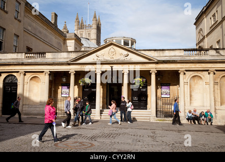 Kings Bath, Roman Baths, BATH, England UK Stock Photo - Alamy